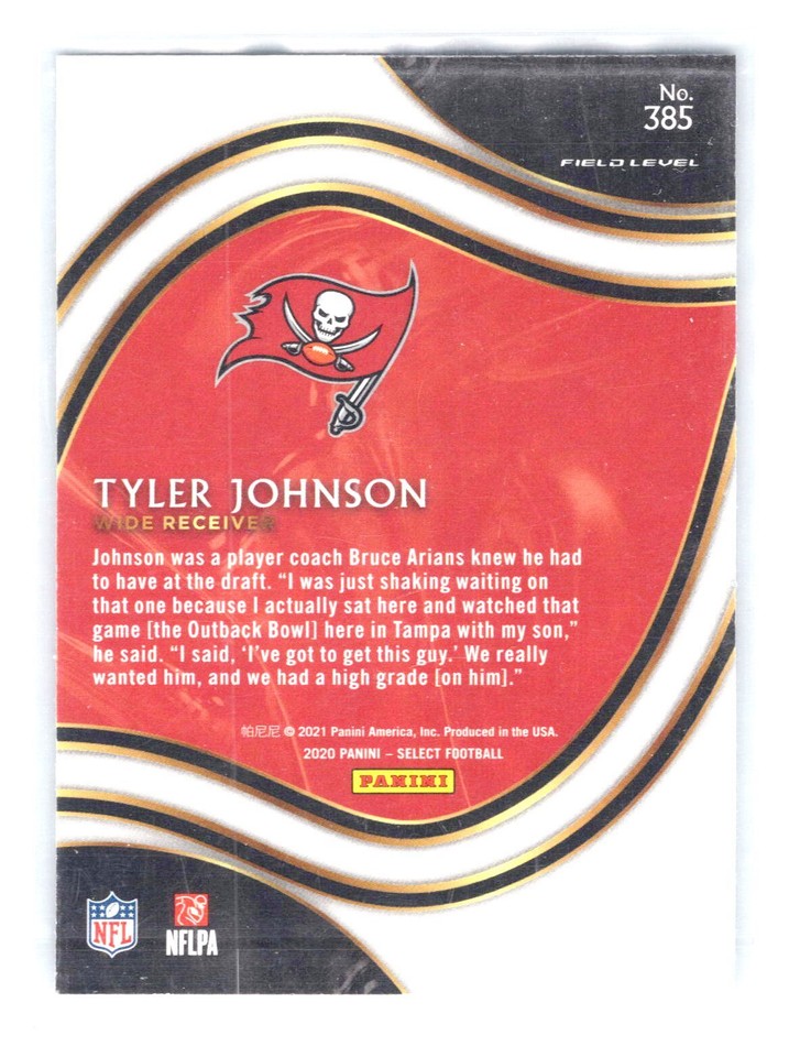 2020 Select #385 Tyler Johnson Rookie Field Level - Mint | eBay
