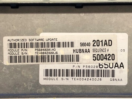 REFLASHED VIN NO SECURITY PLUG & PLAY 02 DODGE RAM 4.7 ECM ECU PCM ...