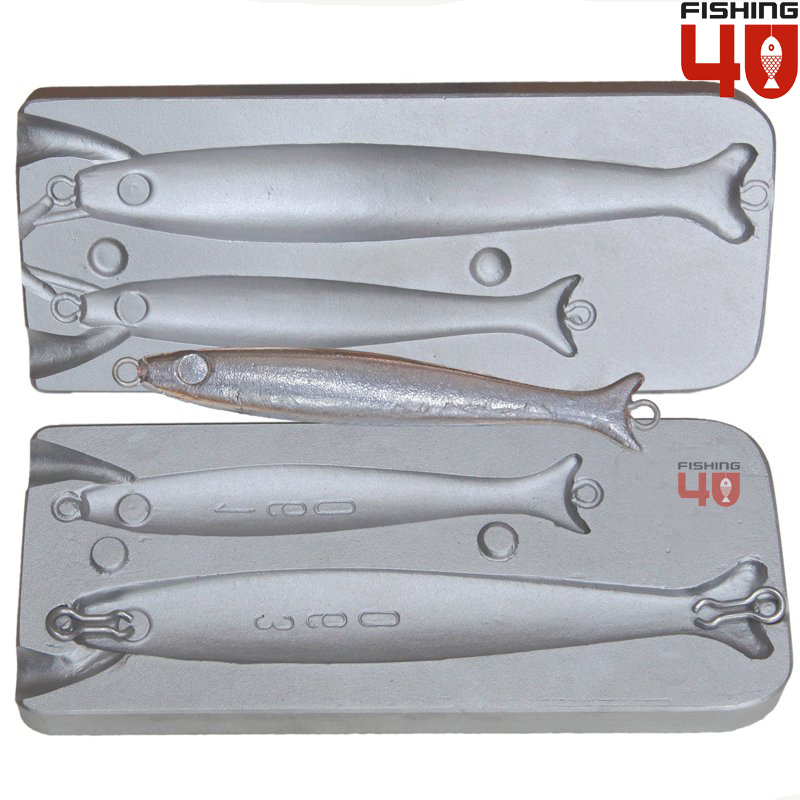 Pirk Fishing Sinker Mold 2 in 1 160- 360g Lure Cod,Bass Heavy style ...