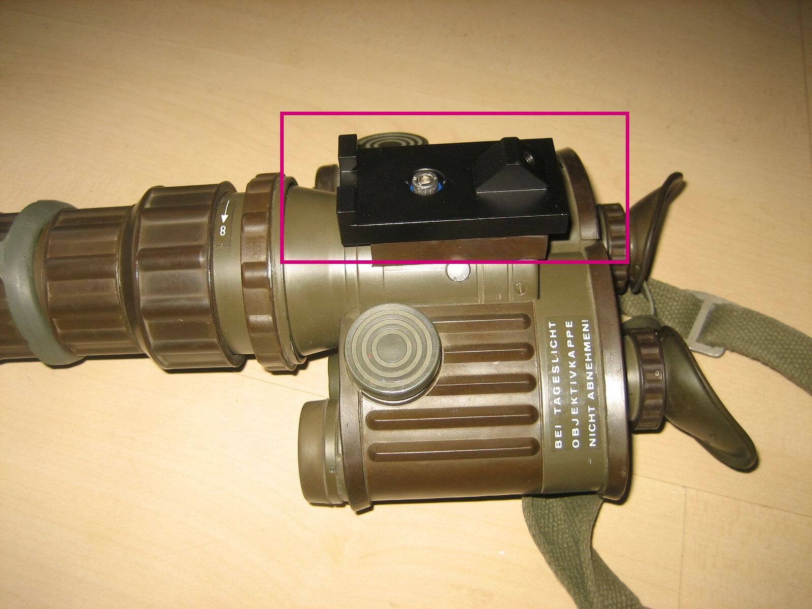 BW Infrarot-Scheinwerfer IR fürs Fero 51 oder B8V Fero51 ELTRO+MONTAGE ...