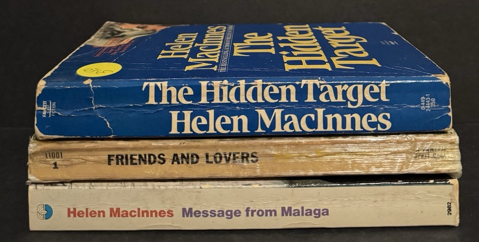 3 Helen MacInnes Books- Titles Listed | eBay UK
