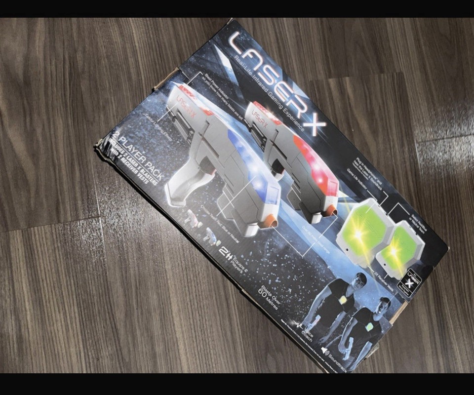 Laser X Real-Life Infrared Gaming Experience 2-Player Laser Tag | eBay UK