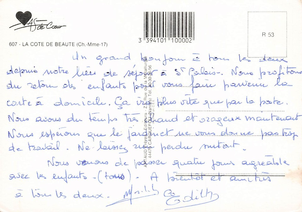 17 SAINT PALAIS SUR MER LA COTE DE BEAUTE | eBay