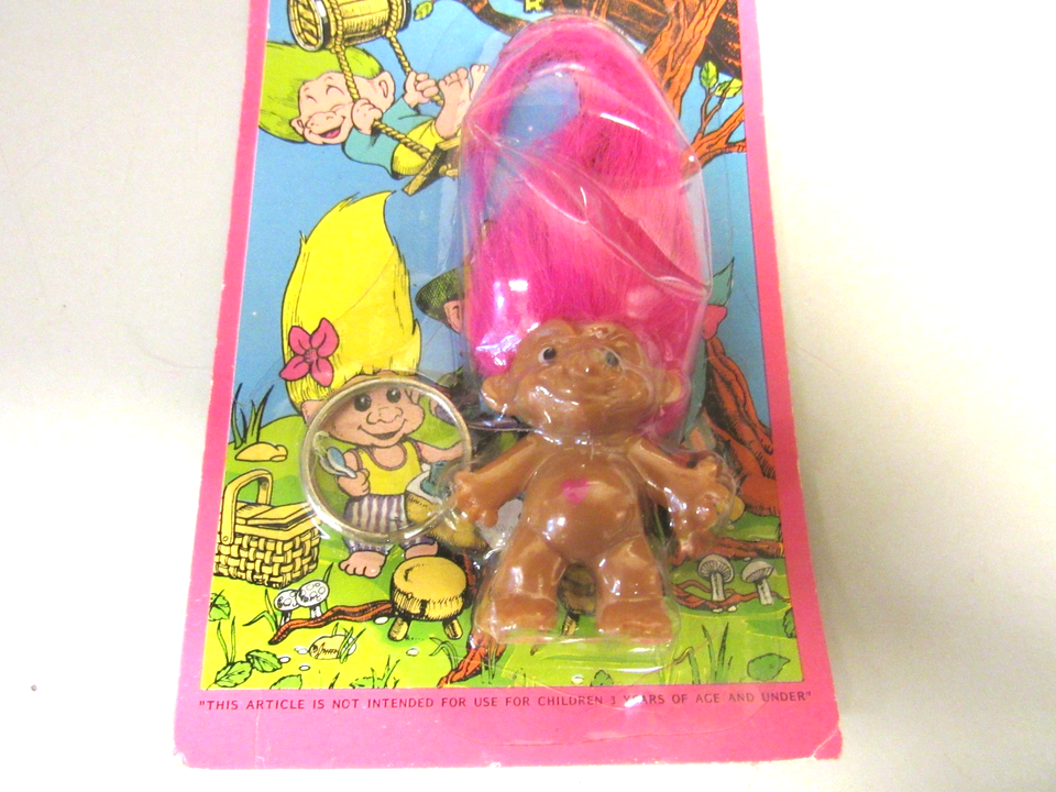 1991 Ace Novelty Treasure Trolls Keychain New | eBay