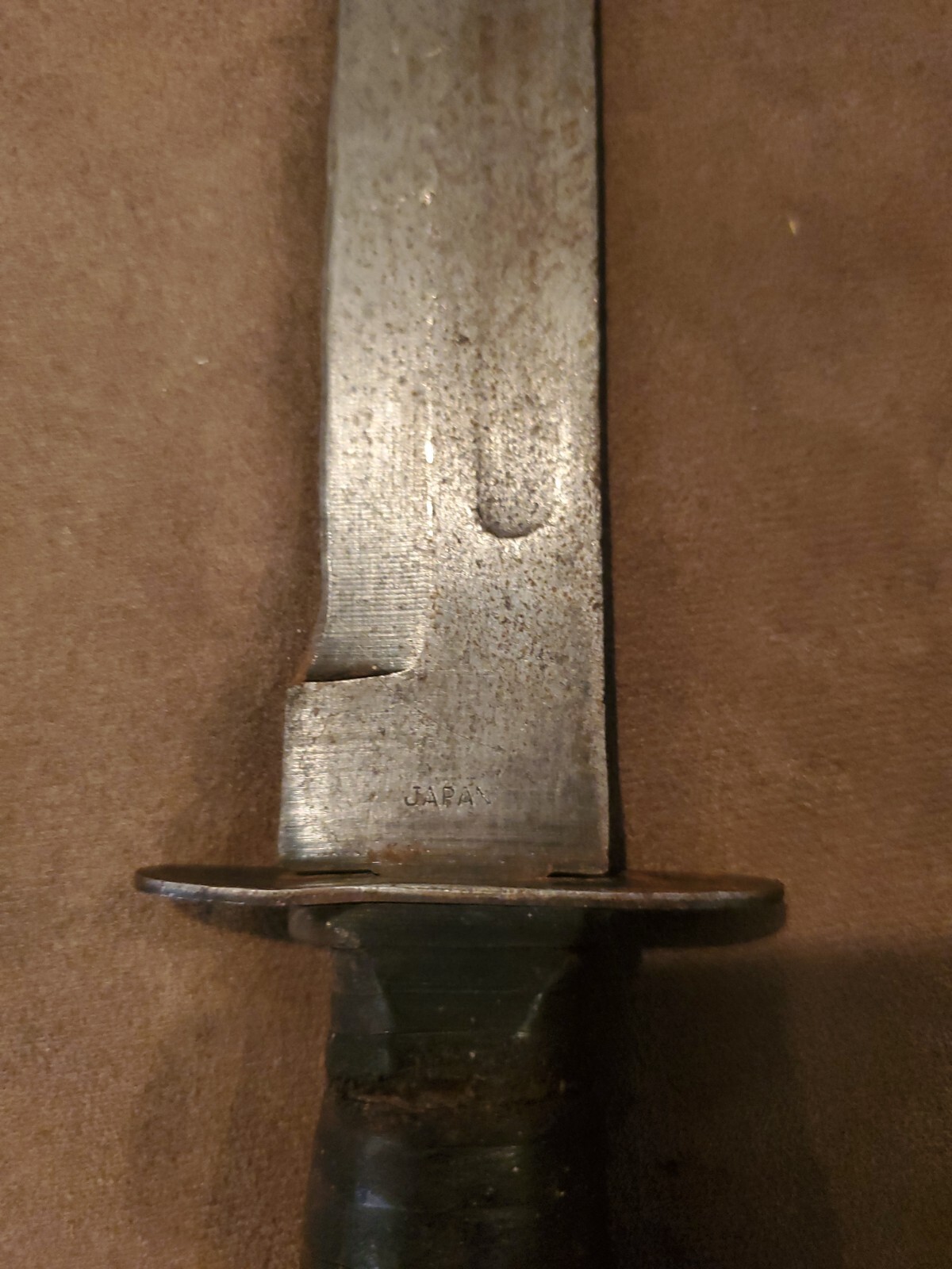 USA-Japan-Israel Kabar 7” Knife w Sheath IDF Israeli Army Combat Eng ...