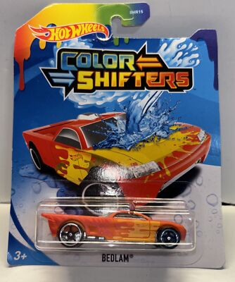 NEW Hot Wheels Color Shifters BEDLAM Diecast Mattel 2020 Orange Car | eBay