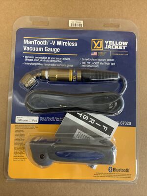 YELLOW JACKET MANTOOTH-V WIRELESS VACUUM GAUGE 67020 | eBay