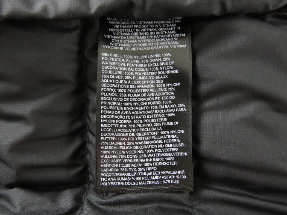 Mens The North Face Minoqua Flare 2 Insulated 600-Down Puffer Jacket ...