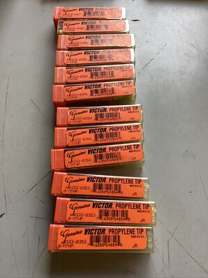 12 Victor Propylene Cutting Torch Tip Size 0,1,2,3,4 MTHP | eBay