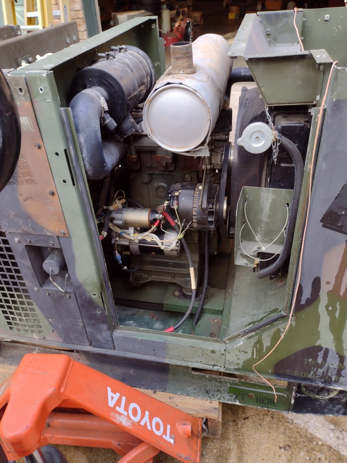MEP-802A 5kW 60Hz Military Diesel Generator for parts or repair | eBay