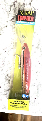 Brand NEW Rapala X-Rap Magnum 30 Deep Diving Fishing Lure (Hussar UV ...