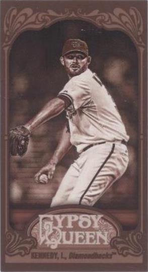 2012 Topps Gypsy Queen - Ian Kennedy #71 Mini Sepia /99 for sale online ...