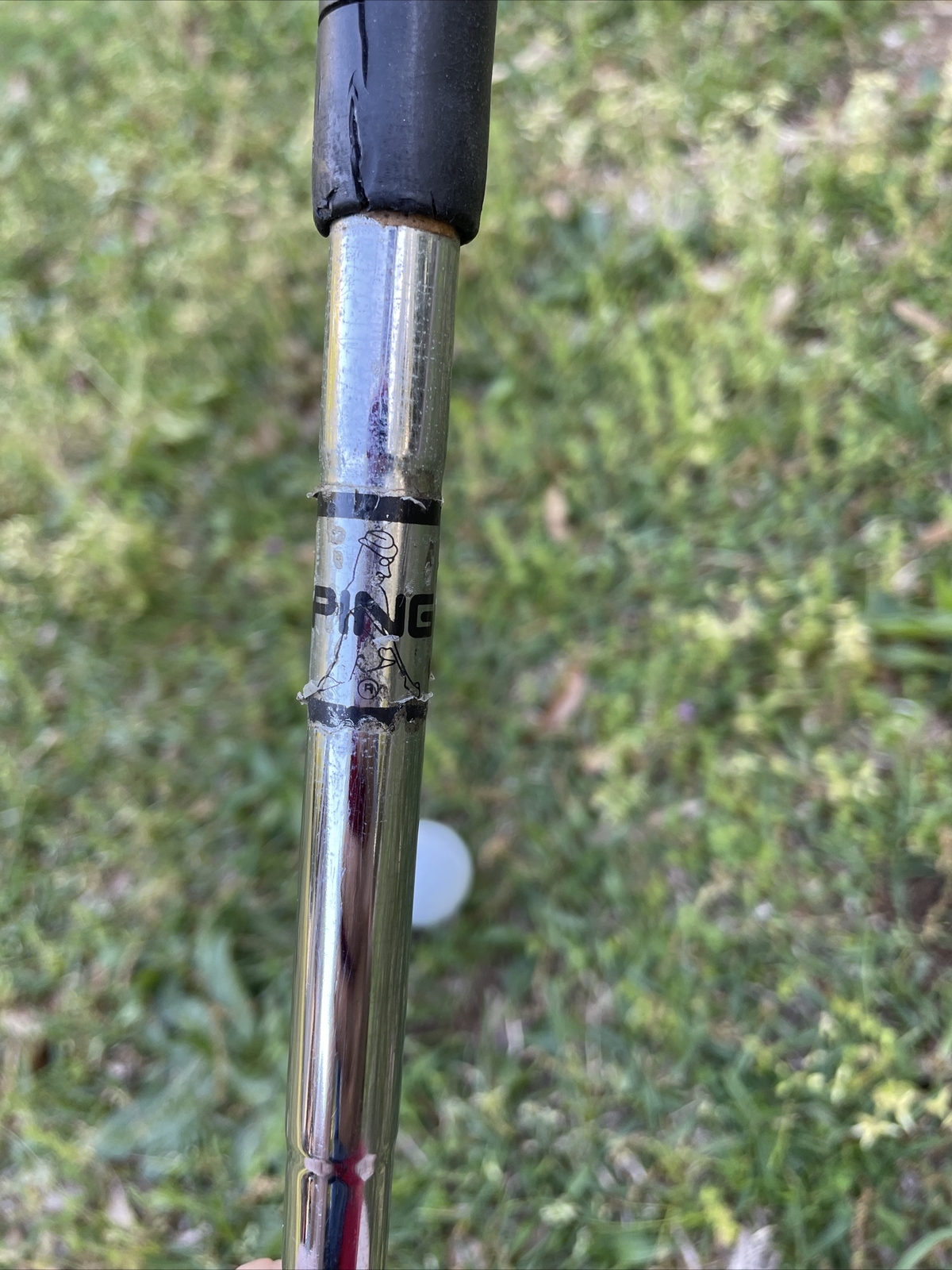 Vintage Original Rare Ping Anser Putter Has Original Ping Grip & patina ...