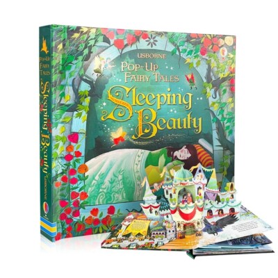Kids Pop Up 3D Flap Picture English Books Fairy Tales Bedtime Reading ...