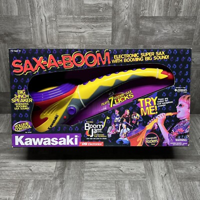Kawasaki SAX-A-BOOM Vintage 1999 DSI New Old Stock SEALED IN BOX ...