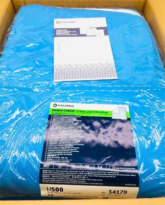 Halyard 34179 KimGuard One-Step Quick Check H500 Sterilization Wrap ...