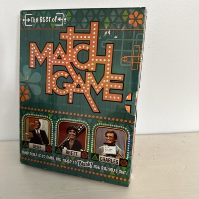 The Best of Match Game (DVD, 2006, 4-Disc Set) 787364750894 | eBay
