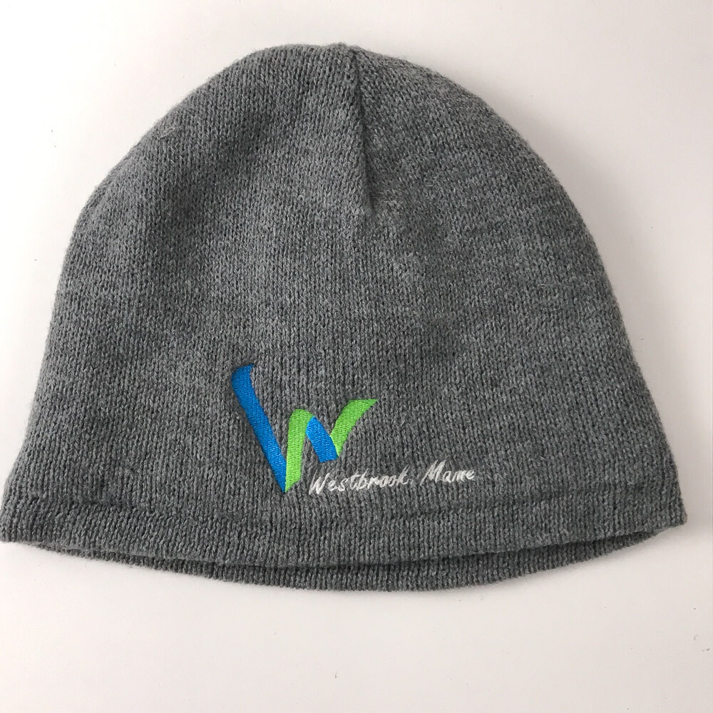 Westbrook Maine green blue W logo Winter Hat Beanie Cap | eBay