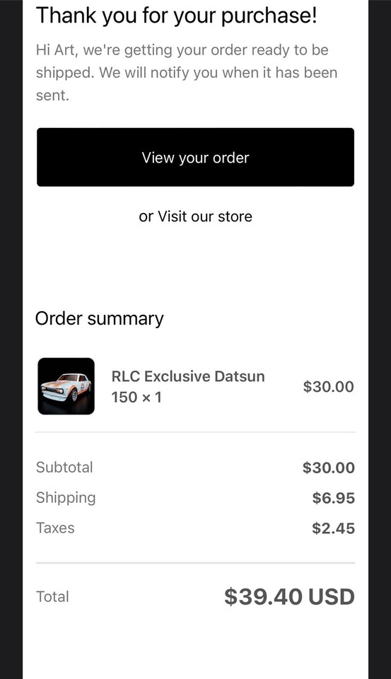 2022 Hot Wheels RLC Exclusive '71 Datsun 510 with Gulf Deco Preorder ...