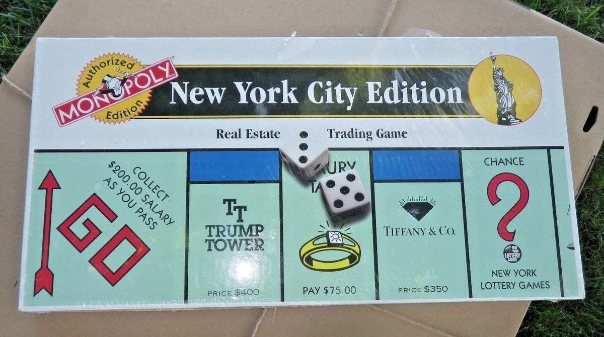Monopoly New York New York City Monopoly Board Game 2001 USAopoly