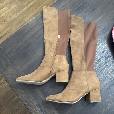 Brown suede boots women Helene Rouge, Size 9 | eBay