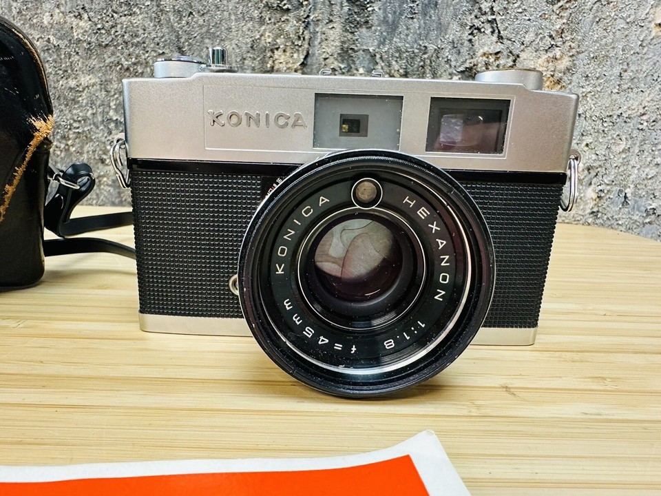 Konica Minolta Konica Auto S2 Rangefinder Camera | HEXANON 45MM F1.8 ...
