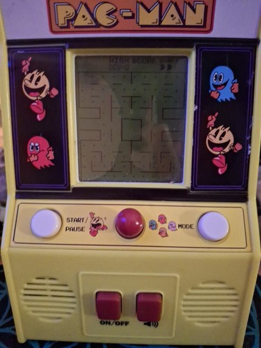 Pac Man Bandai Namco Handheld Electronic Mini Arcade Game Tested Works ...