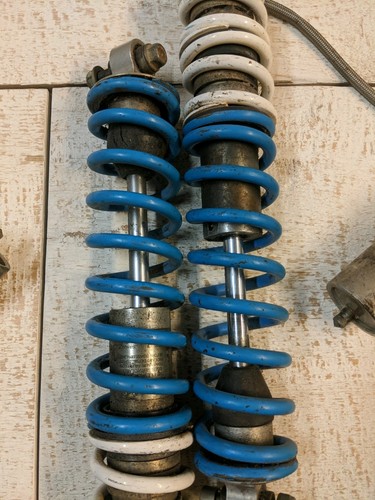 Works Performance Remote Reservoir Shocks Honda TRX250 | eBay