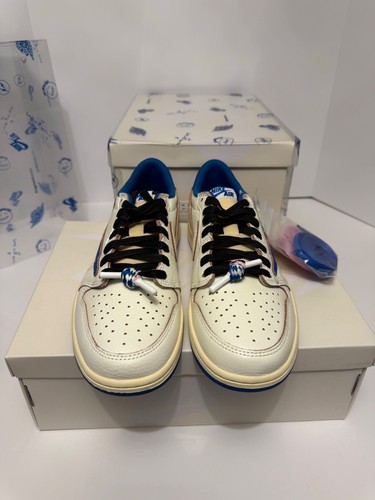 Travis Scott X Fragment X Air Jordan 1 low DM7866-104 Fast ShipN | eBay