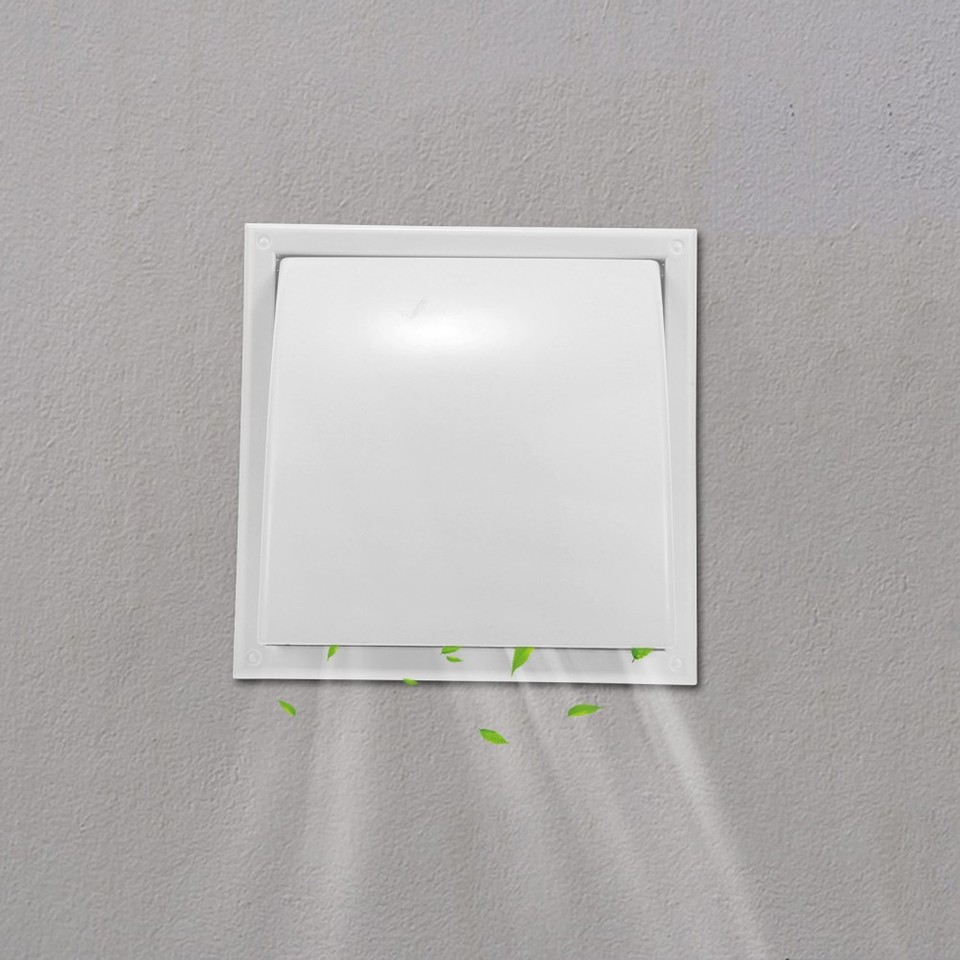 Exhaust Vent Flap Cover outside Dryer Bathroom Ventilation Fan ...