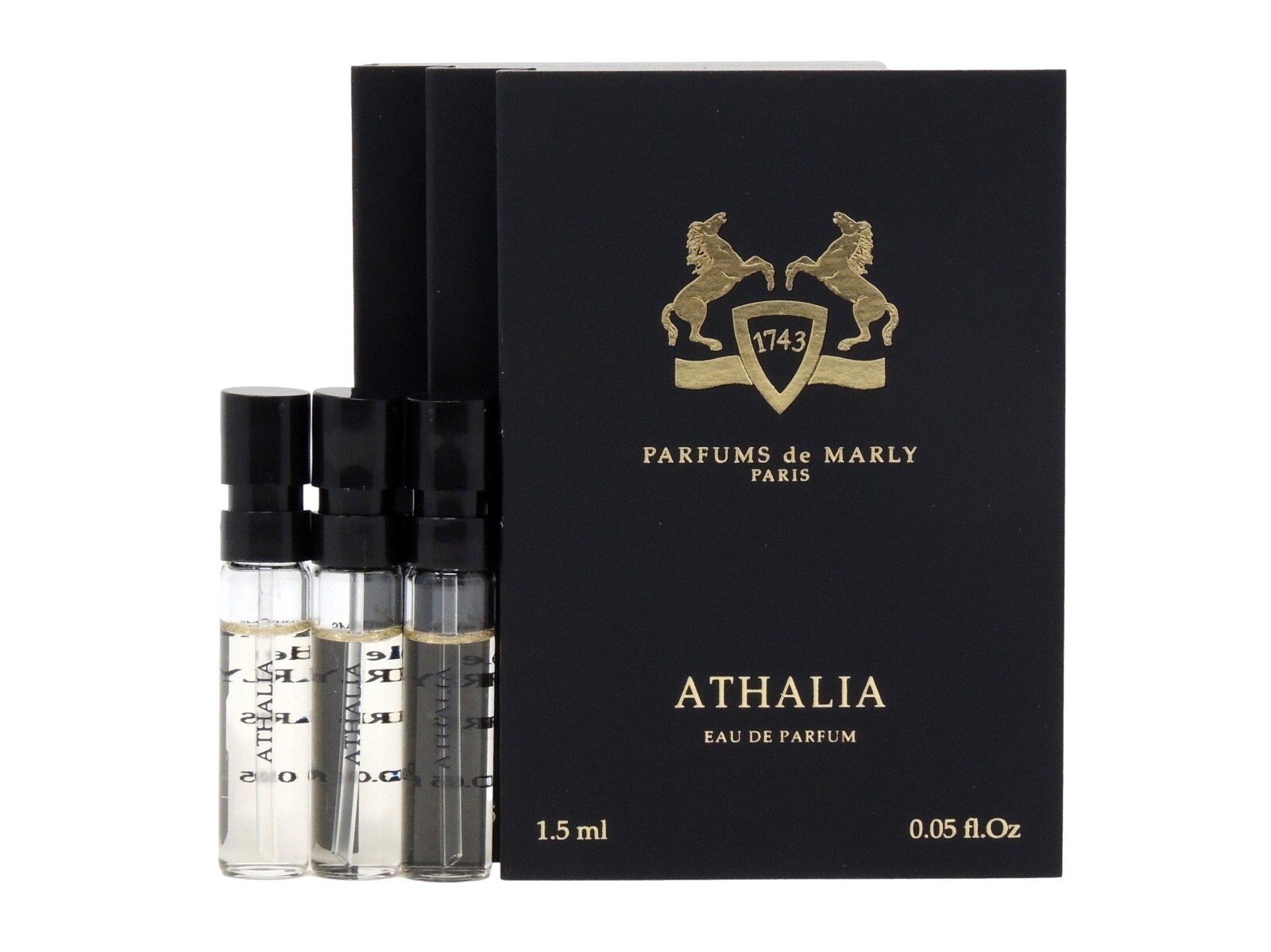 PDM PARFUMS DE MARLY ATHALIA EDP 1.5ml .05fl oz x 3 COLOGNE PERFUME ...