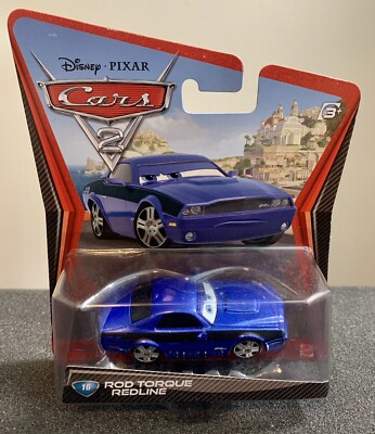 Disney Pixar Cars 2 Mattel #16 Rod Torque Redline New In Box | eBay