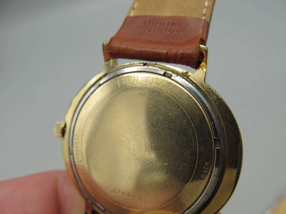 Vintage Bulova N2 Automatic 23 Jewels Wristwatch Runs 1973 President ...