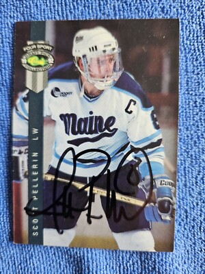 1992-93 Classic Four Sport Scott Pellerin #202 In Person Auto | eBay