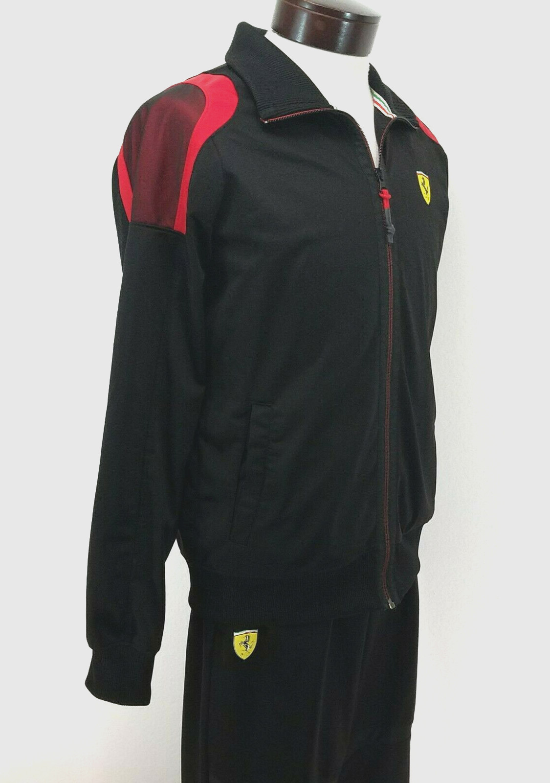 Puma Official SCUDERIA FERRARI Tracksuit Black Jacket… - Gem