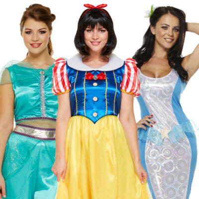 Fairy Tale Princess Ladies Fancy Dress World Book Day Adults Costume ...