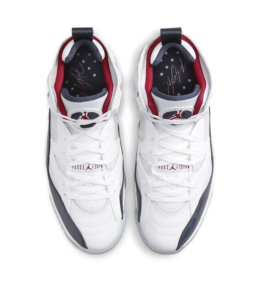 NEW NIKE AIR JORDAN JUMPMAN TWO 2 TREY WHITE BLUE USA BASKETBALL ...