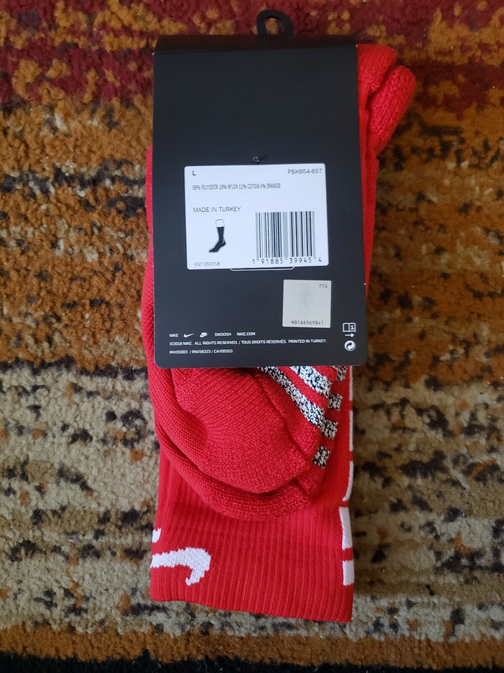 Nike Jordan Elite NBA WNBA Team Color Socks Over Calf Short Crew NWT sz ...