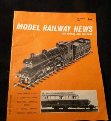 Model Railway News 1964 October Irish narrow gauge Tramway modeling GNR ...