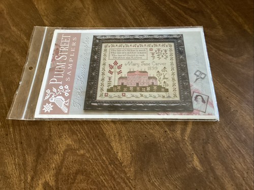 Pink House Sampler by Plum Street Sampler | eBay