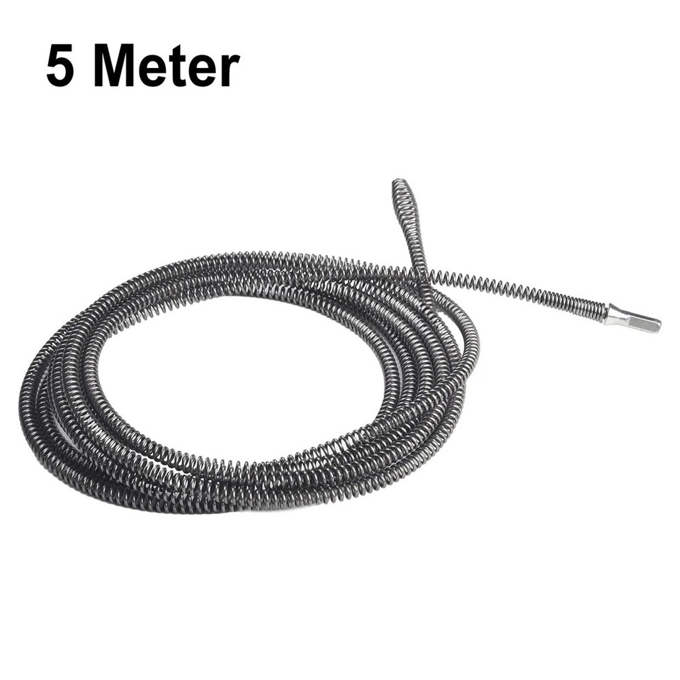 5 Meter Electric Drill Dredging Spring Sink Pipe Sewer Dredging Tool ...