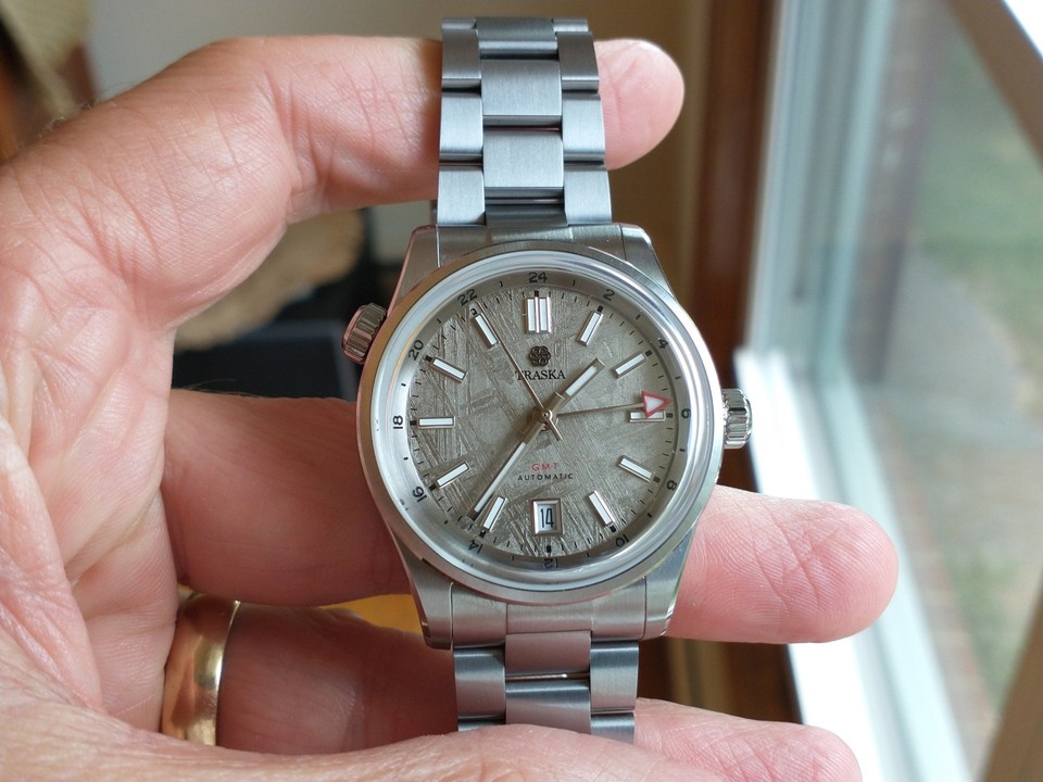 Traska Venturer GMT Rare Limited Edition Meteorite Dial in Excellent ...