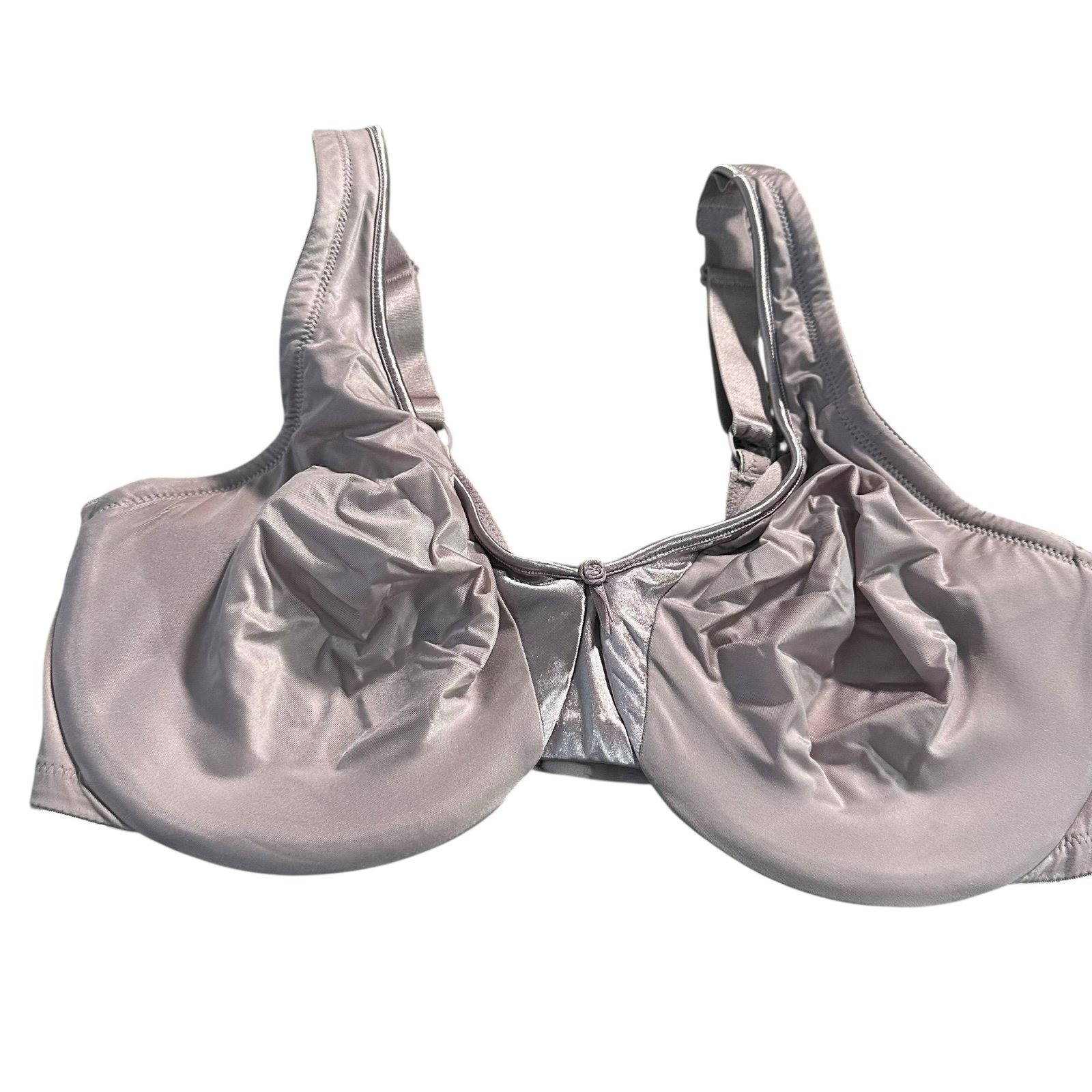 Olga by Warner's 35002 Signature Support Satin Bra 38DD Lavender ...