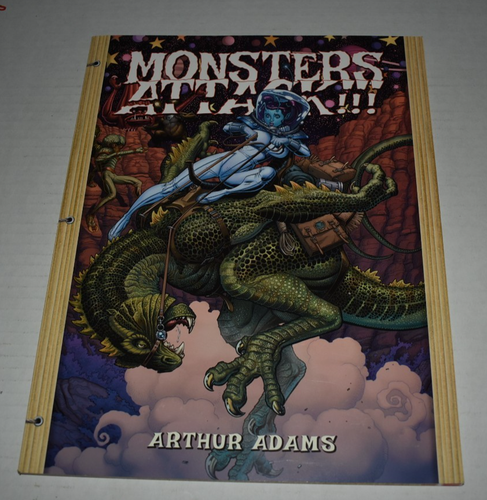 Monsters Attack!!! - Arthur Adams Art Book. Signed! softcover 2015 | eBay