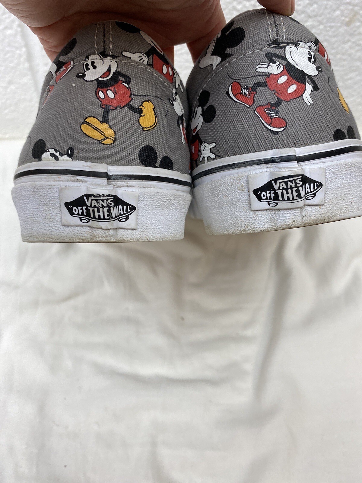 RARE Vans x Disney Mickey Mouse Classic Slip On Sneak… - Gem