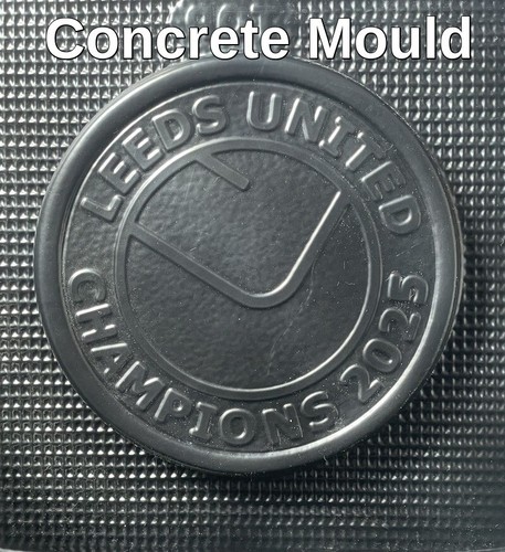 Leeds Utd Emoji Champions 2025 Concrete plastic ABS Mould Mold not ...