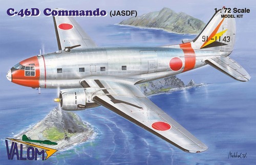 Valom Models 1/72 Curtiss C-46 Commando (JASDF) Model Kit | eBay