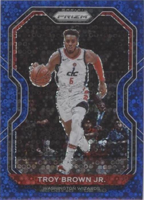 2020-21 Panini Prizm - Troy Brown Jr. #127 Blue Fast Break Prizm /175 ...