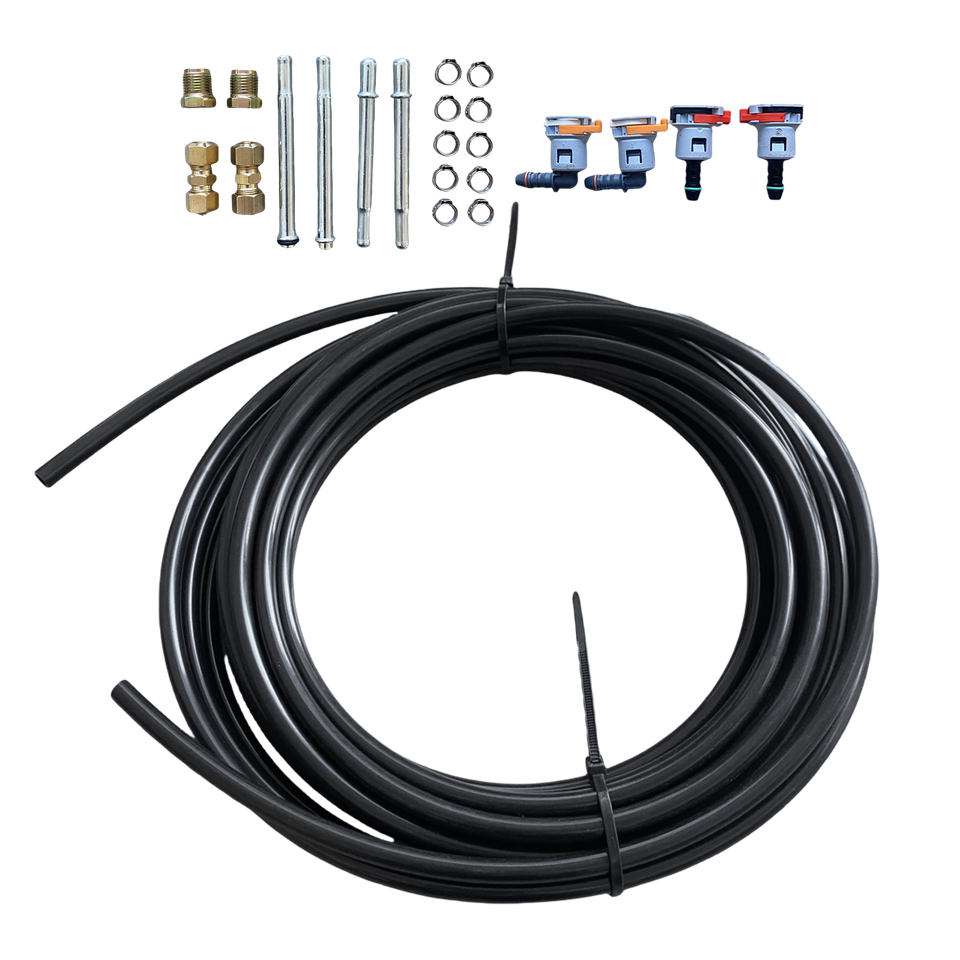 Fuel Line Repair Kit 5/16 in (8mm) Nylon Fuel Line Replacement Kits ...