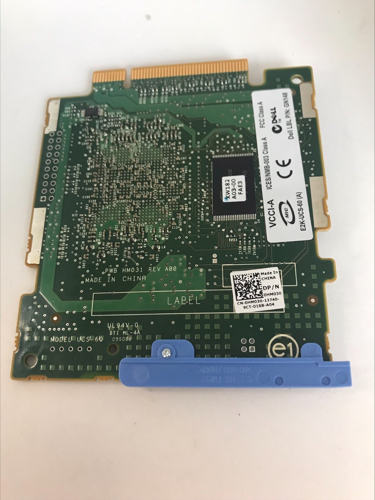 Dell PERC 6/ir Modular SAS RAID Controller Card 0HM030 Hm030 for sale ...